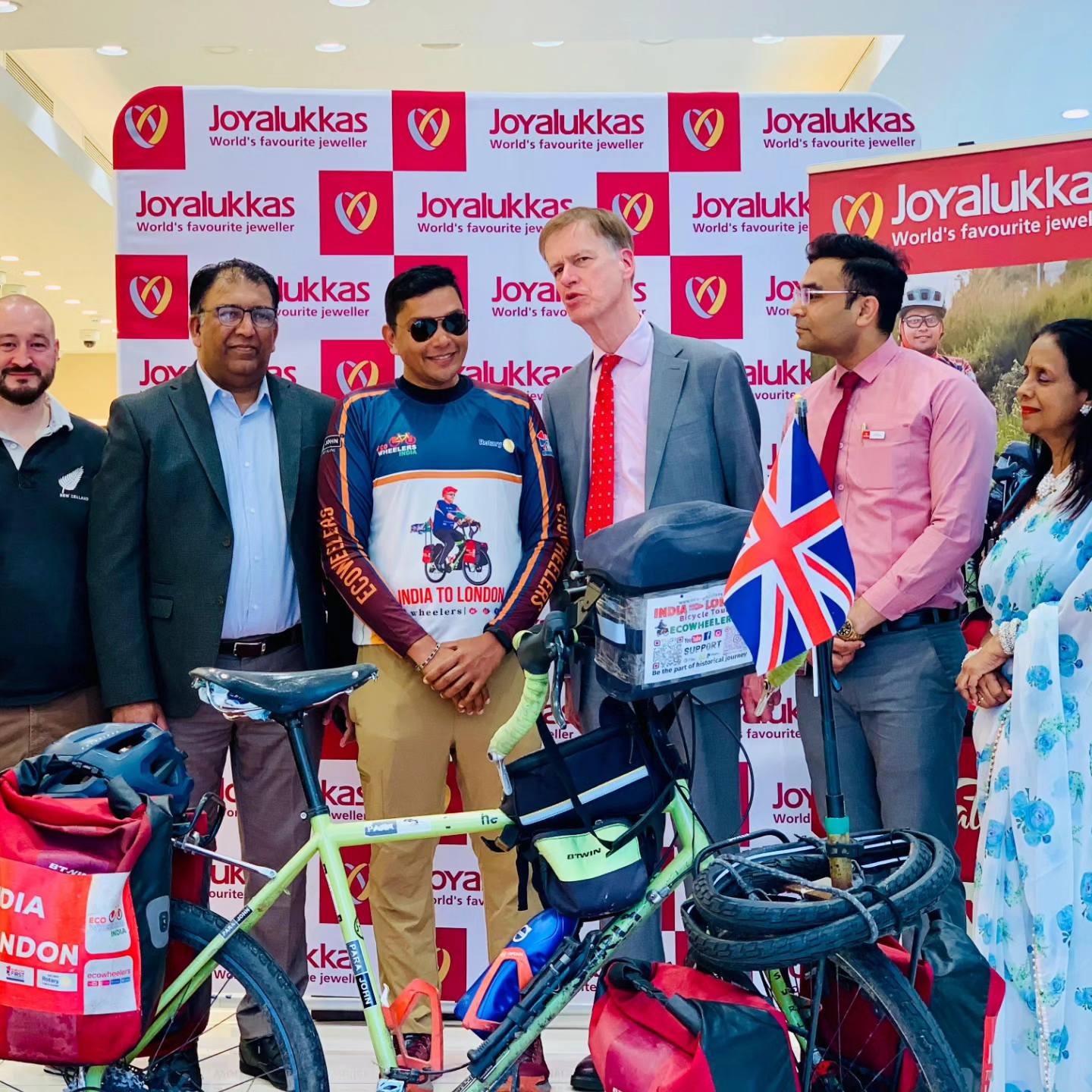 Fayis Asraf Ali’s Epic Cycling Journey from Kerala to London ...