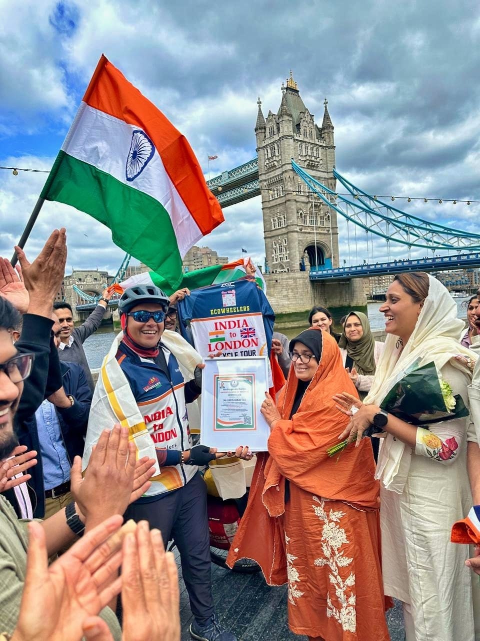 Fayis Asraf Ali’s Epic Cycling Journey from Kerala to London ...