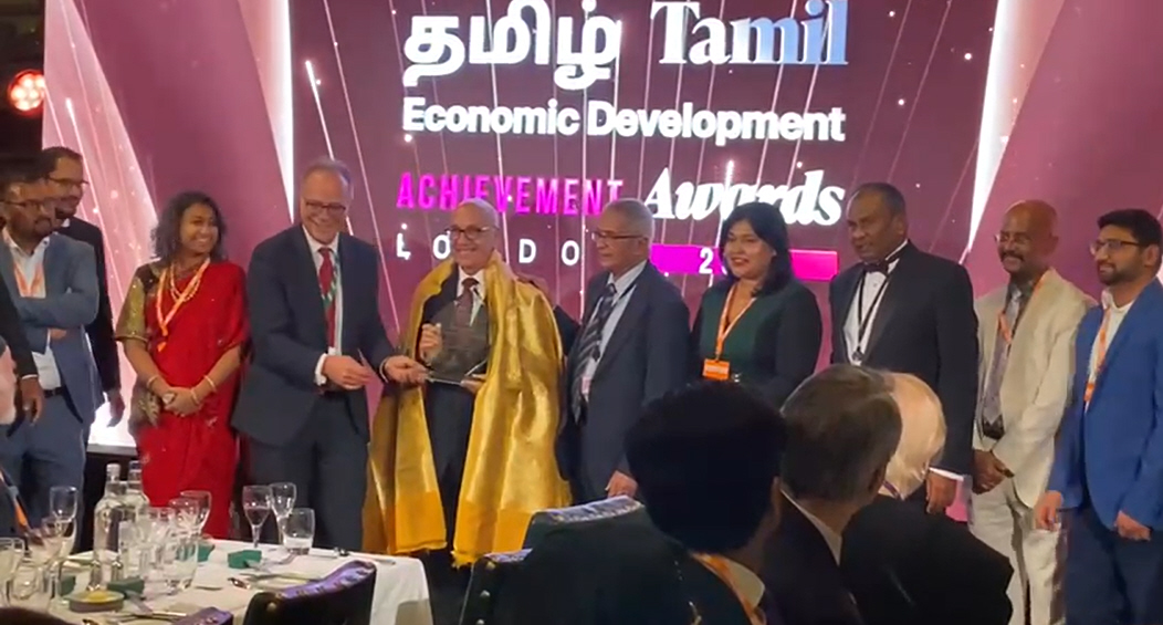 World Tamil Organisation Honours Virendra Sharma with Lifetime ...