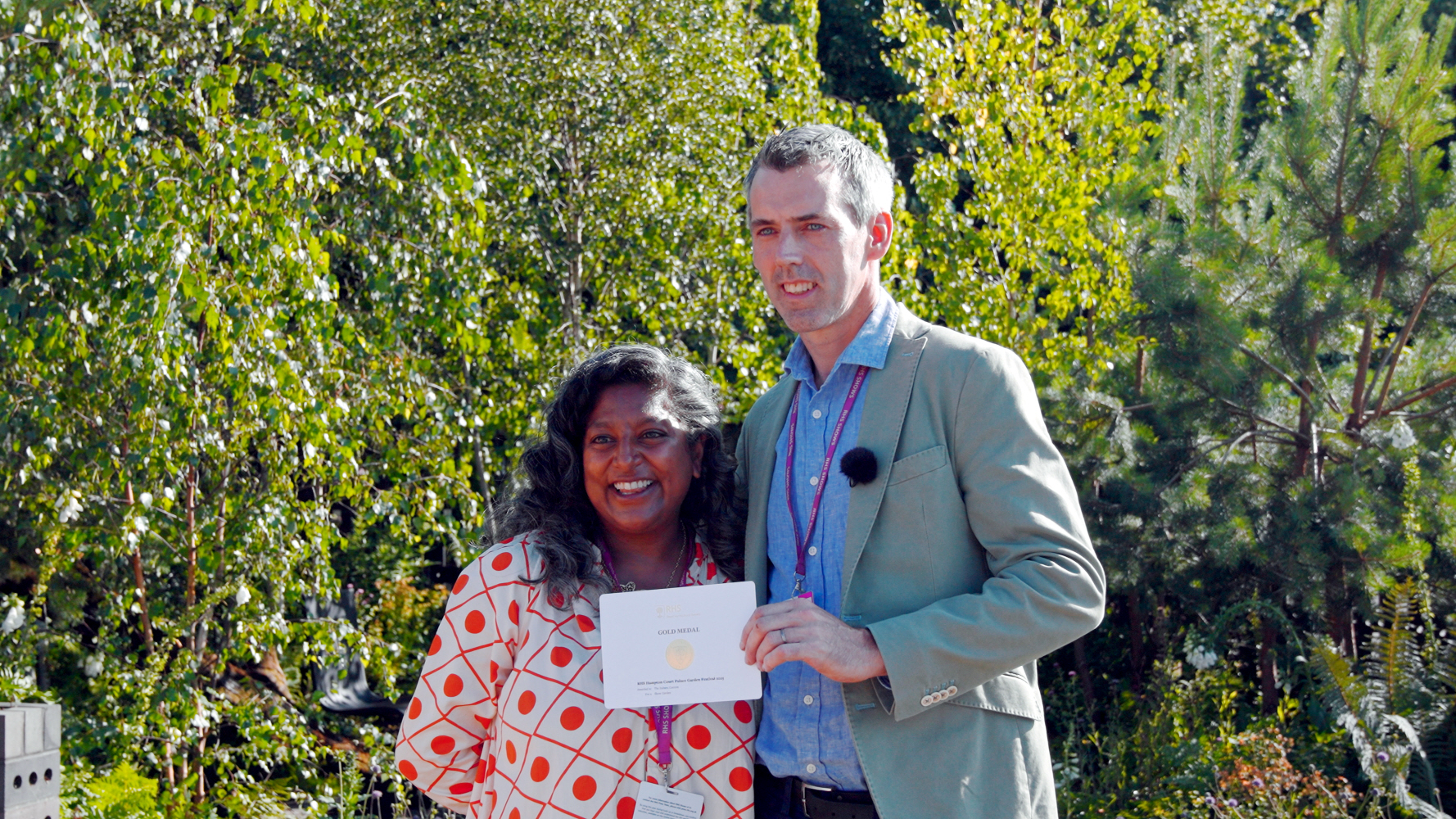 Malayalee Jewlsy Mathews Sweeps Awards at RHS Hampton Court 2025 ...