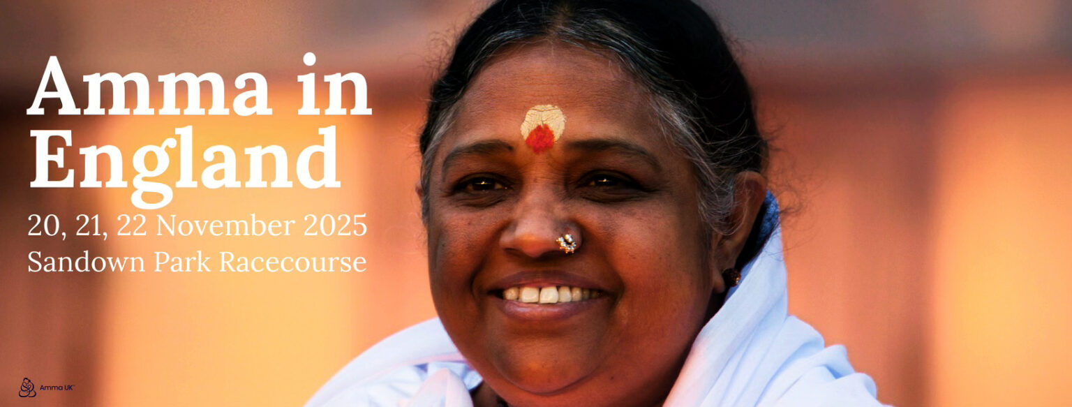 Amma Returns to London After Six Years with Message of Love and Unity ...